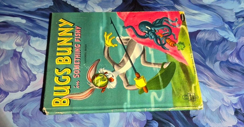 Vintage BUGS BUNNY IN SOMETHING FISHY Whitman Tell a Tale 1955 Childrens Book | eBay
