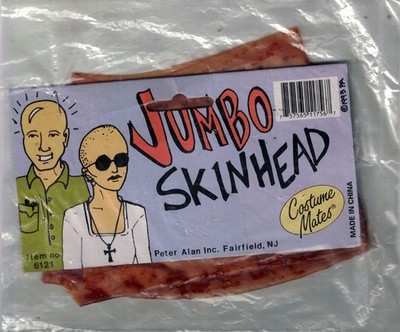 Peter Alan Inc Jumbo Skinhead Costume Mates 1993 Item no 6121 | eBay