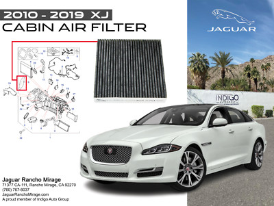 2010-2019 Jaguar XJ GENUINE FACTORY OEM Cabin Air Filter Pollen XJ ...
