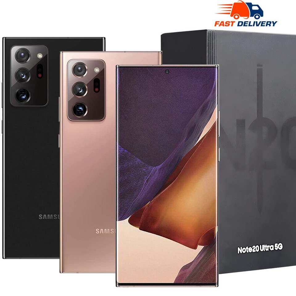 New Samsung Galaxy Note 20 Ultra 5G 128/512GB SM-N986 Factory Unlocked ...