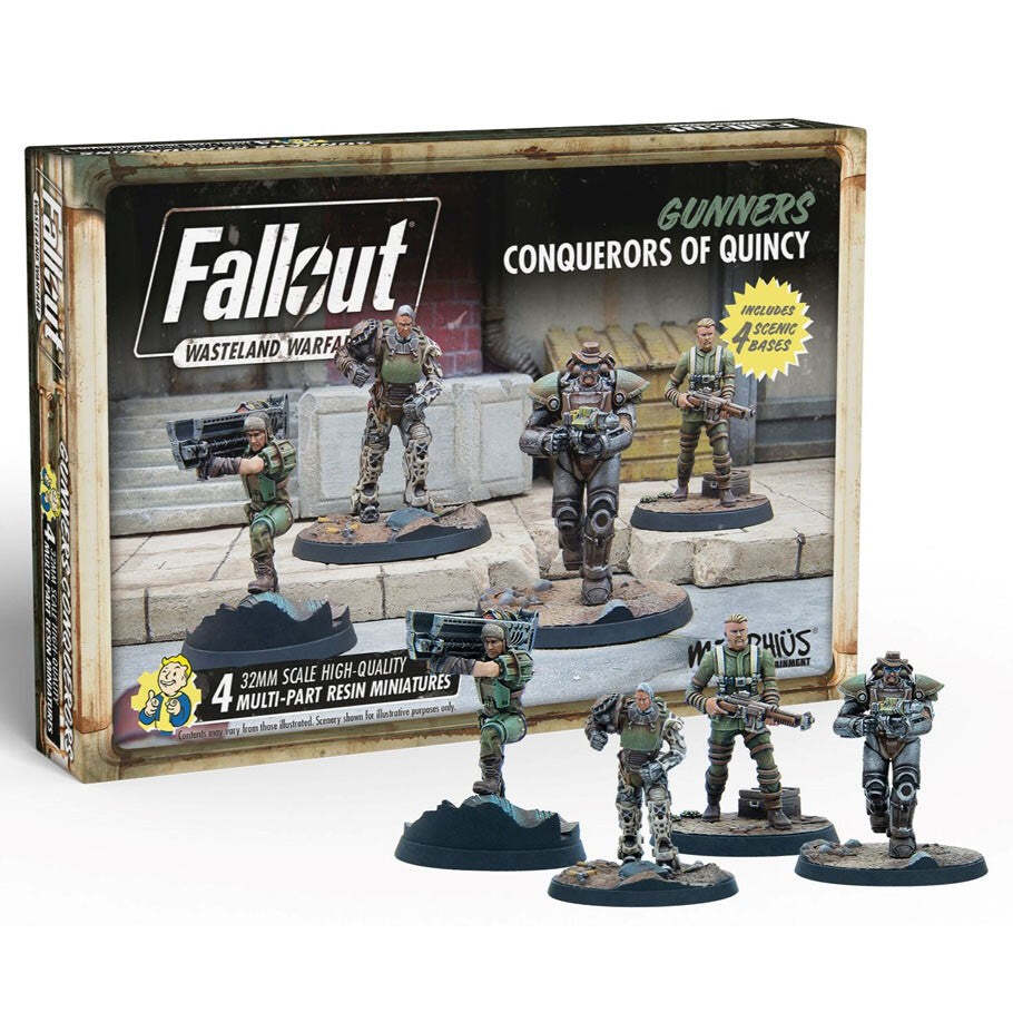 Fallout Wasteland Warfare: Gunners - Conquerors Quincy | eBay