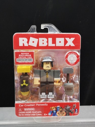 Roblox Car Crusher Panwellz w/ Virtual Item Code Action Figure | eBay UK
