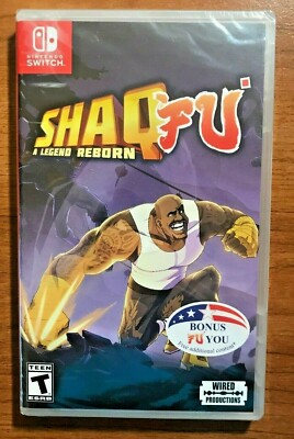 Nintendo Switch Game - Shaq-Fu A Legend Reborn (Brand New) 810810030063 ...