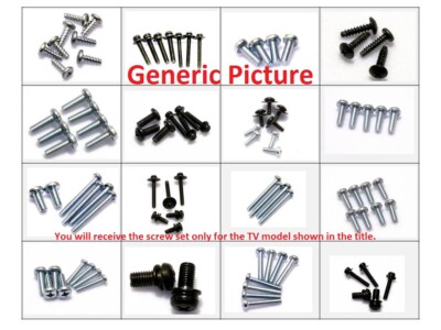 New Samsung UN55C7000WF Complete Screw Set for Base Stand Pedestal and ...