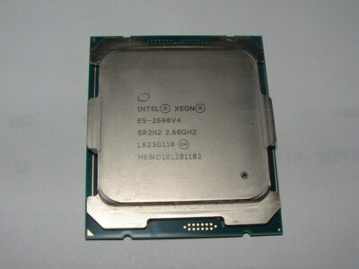 Intel Xeon E5-2690v4 2.6Ghz 14-Core 135W 35MB LGA2011-3 CPU Processor ...