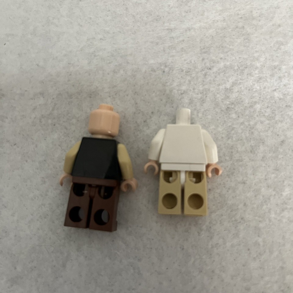Lego Mini Fig Han Solo And Luke Skywalker Parts | eBay