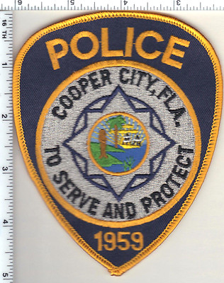 Cooper City Police (Florida) Shoulder Patch - new from 1992 | eBay