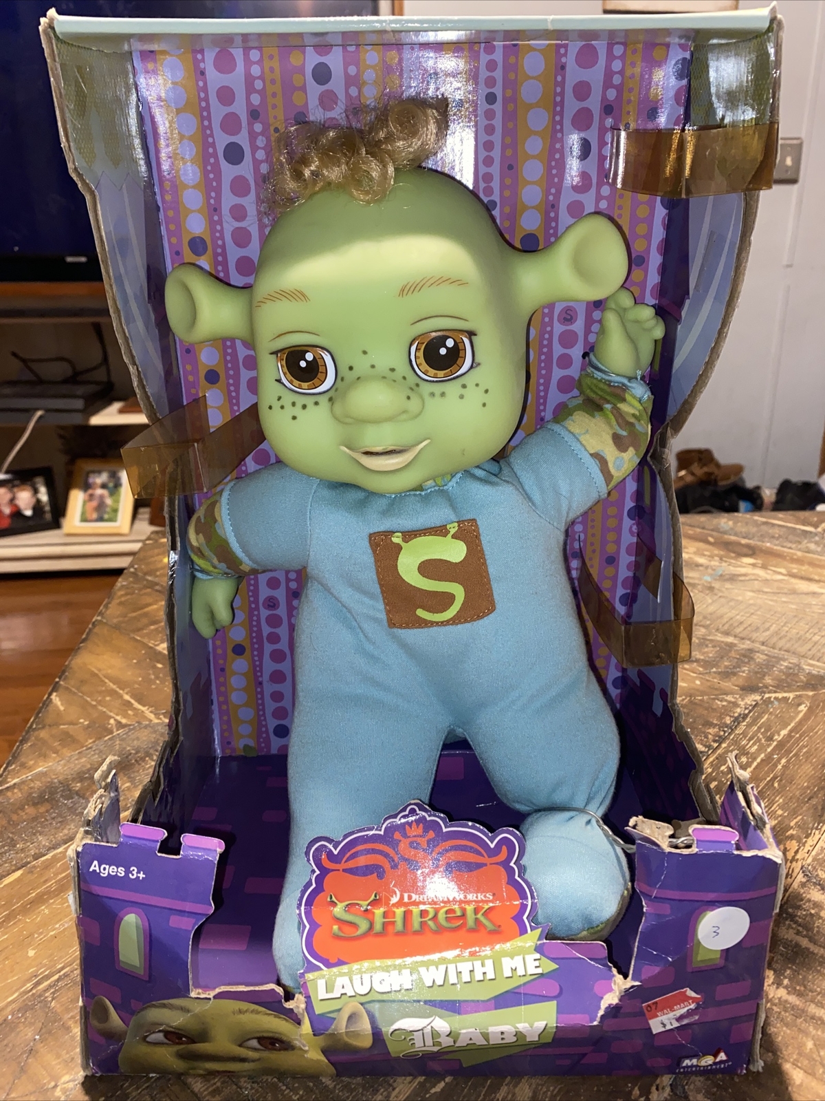 Very RARE 2007 Shrek The Third Laugh With Me Baby Girl Felicia ...