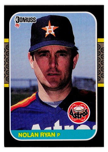 Nolan Ryan HOF- 1987 Donruss #138 Houston Astros NM/MT | eBay