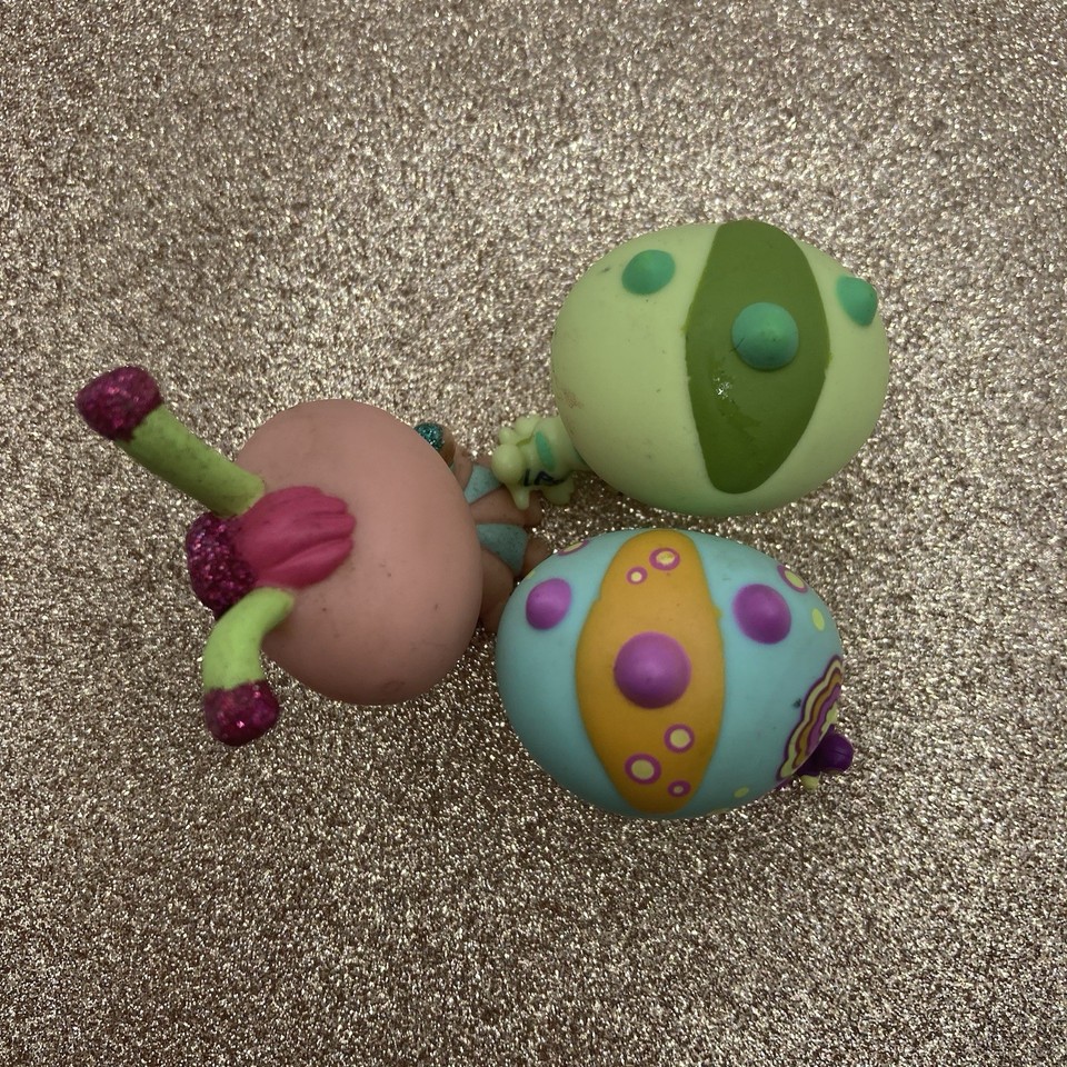 Hasbro LPS Littlest Pet Shop Lot 3 Caterpillars Postcard Glitter 1324 ...