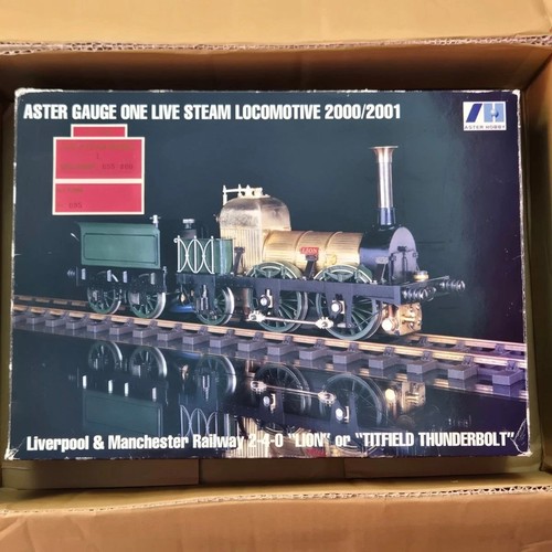 Aster Hobby Gauge 1 Live Steam L&MR Lion 0-4-2 Locomotive (Unbuilt Kit ...