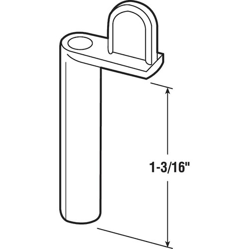 PRIME-LINE L 5696 Diecast Zinc 1-3 in. Offset Window Screen Clip ...