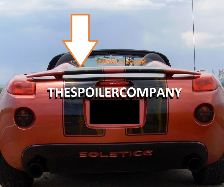 Spoiler For Pontiac Solstice 2006-2010 Custom 2 Post Wing Painted Any ...