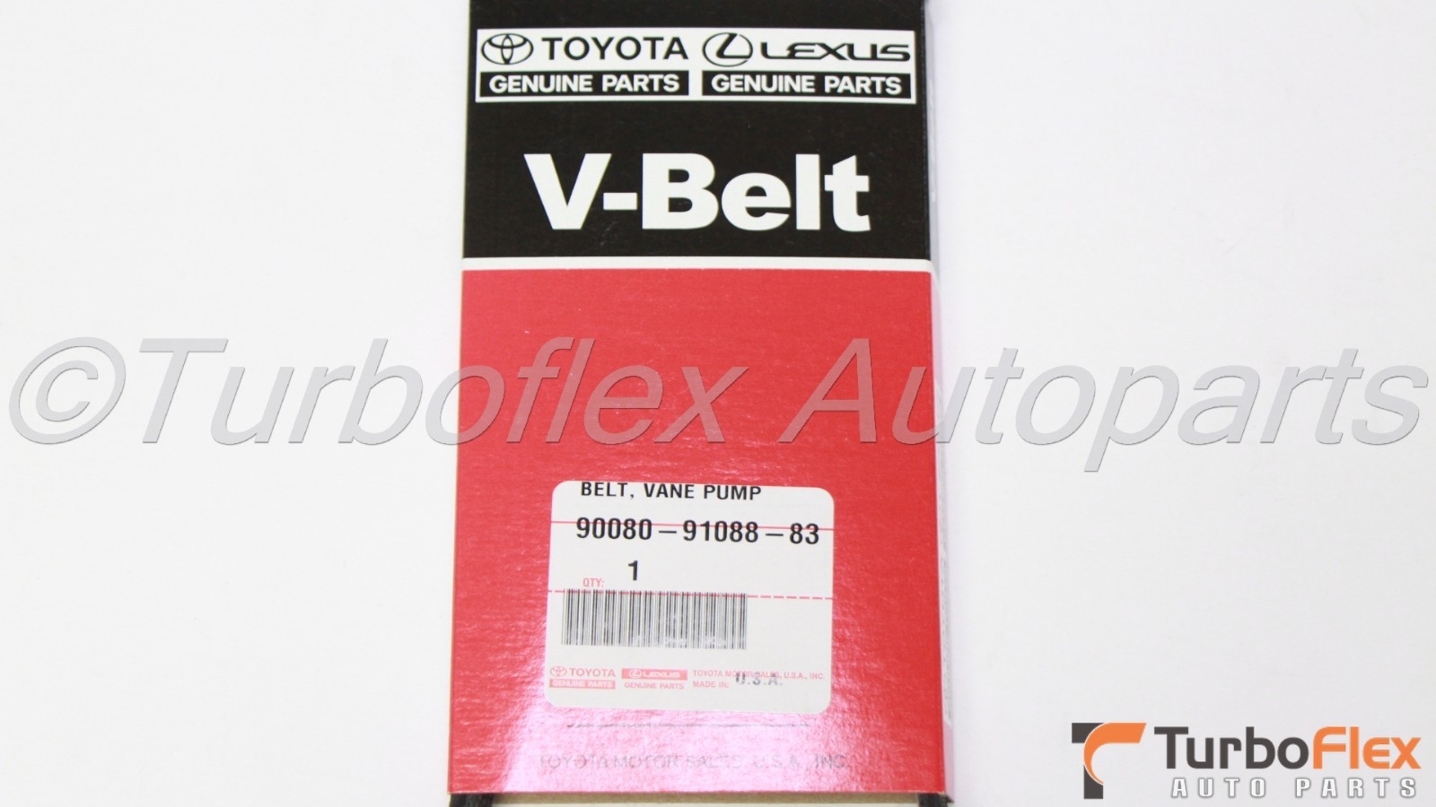 Toyota Lexus V6 3.0L 3.3L Genuine Power Steering Drive Belt 90080-91212 ...