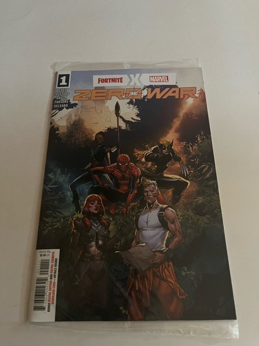 FORTNITE X ZERO WAR #1 Marvel 2022 1st Print Sealed in Polybag w/Code ...