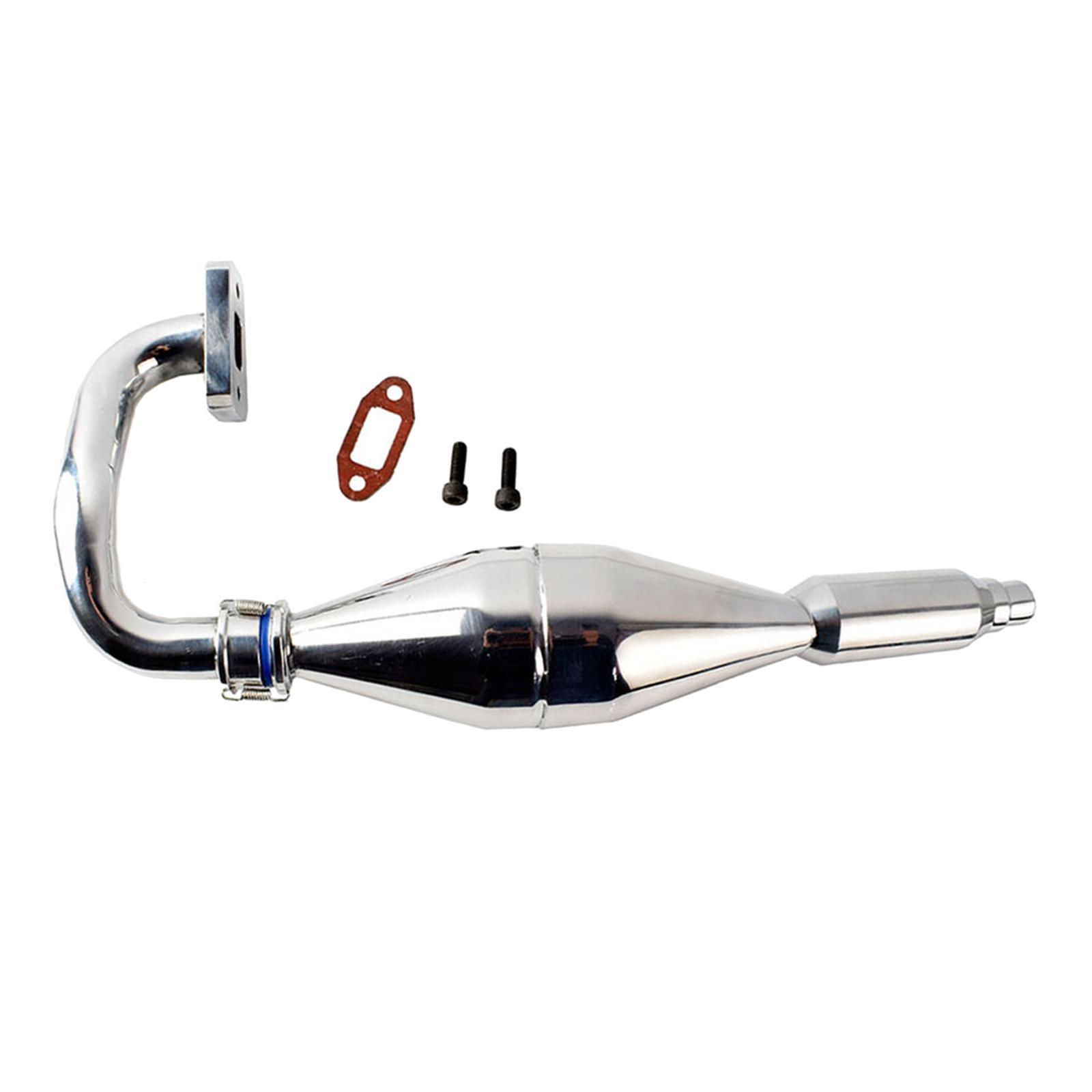 Aluminum Alloy 15003 Exhaust Pipe Spare for HSP 1/5 Model DIY Modified ...