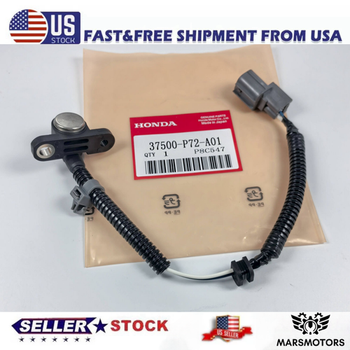 OEM 37500-P72-A01 Crankshaft Position Sensor For Acura Integra Honda ...