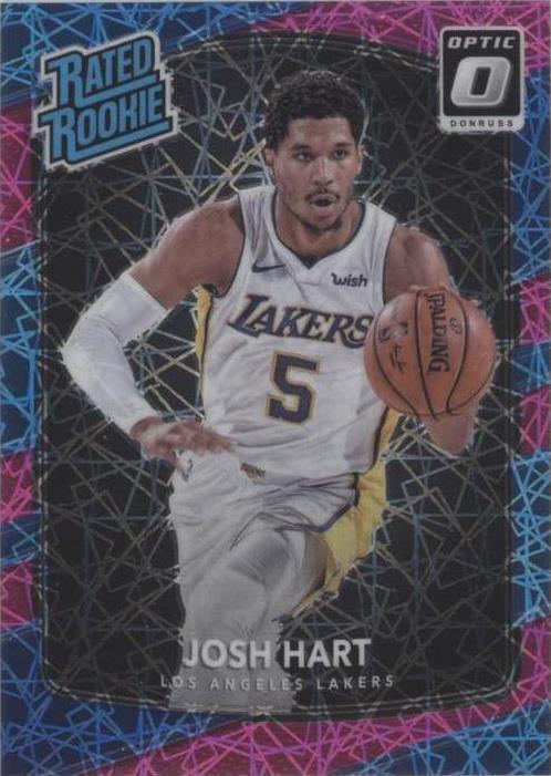 2017-18 Panini Donruss Optic - Rated Rookie Josh Hart #171 Pink ...