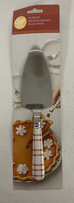 Wilton Thanksgiving or Fall Metal Pie Server with Plastic Handle NEW | eBay