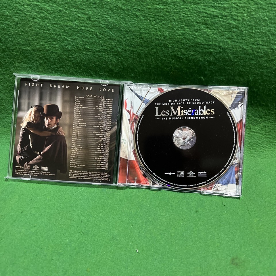 Les Miserables: Motion Picture Soundtrack (CD) - NEW Open Box | eBay