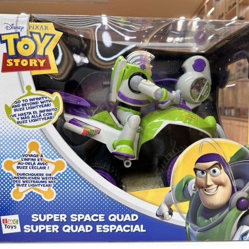 Toy Story Buzz Lightyear SUPER SPACE QUAD RC Radio Remote Control Car ...