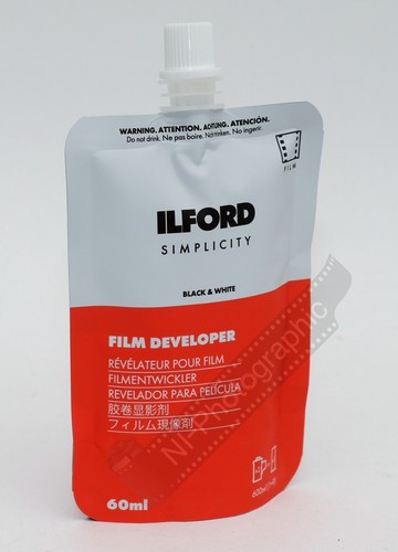 Ilford Simplicity Ilfosol 3 60ml Black & White Liquid Film Developer ...