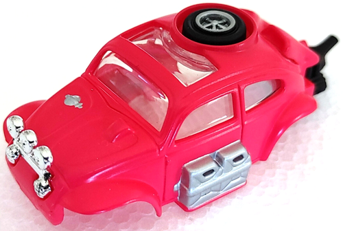 Volkswagen VW Baja Bug PINK JL XtracTion SlotCar Snap On BODY for AFX ...