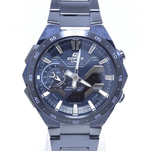 Casio Edifice Windflow Ecb-2200Ycb-2Ajf Cool Blue Edition Tough Solar ...