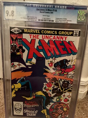 X-Men #148 1981 CGC 9.8 White Pages 1st App of Caliban | eBay