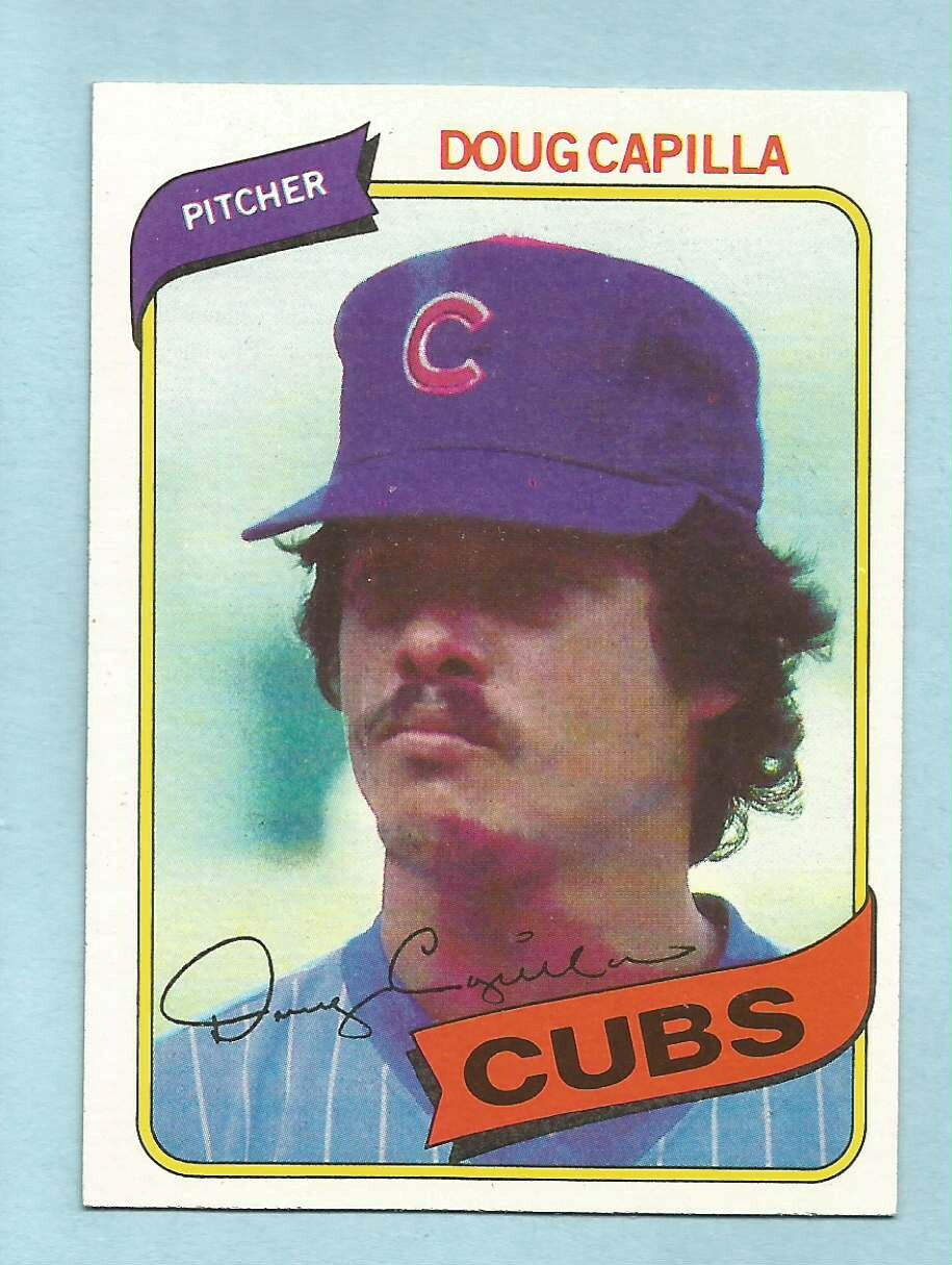 1980 Topps Baseball Doug Capilla #628 Chicago Cubs NM/MT ** SET BREAK ...