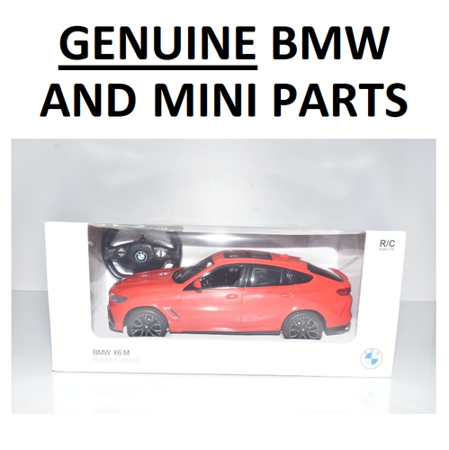 GENUINE BMW X6 M Remote Control Car 1:14 Scale 80445A52020. Boxed. RED ...