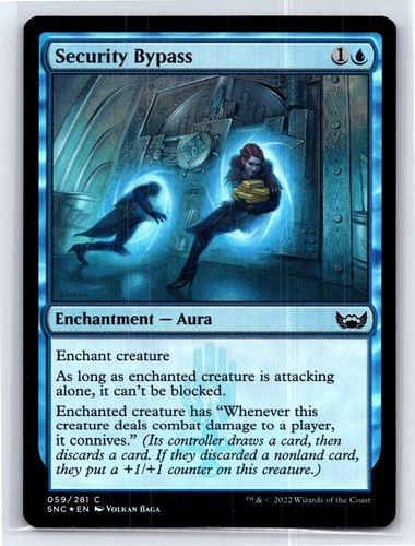 MTG Magic: The Gathering Security Bypass FOIL Streets of New Capenna 59/281 NM | eBay