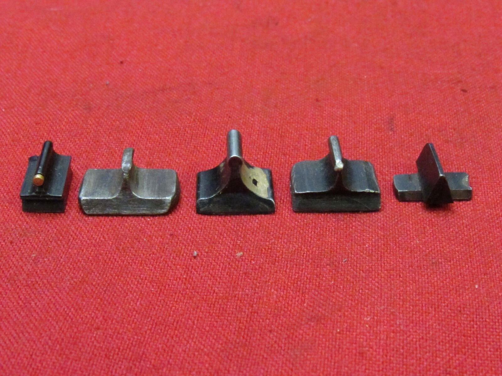 Lot of 5 Rifle Front Sights - Winchester Remington Military & Williams ...