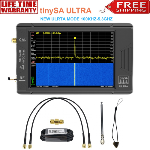 ULTRA 100k-5.3GHz RF Signal Generator Handheld Tiny Spectrum Analyzer ...