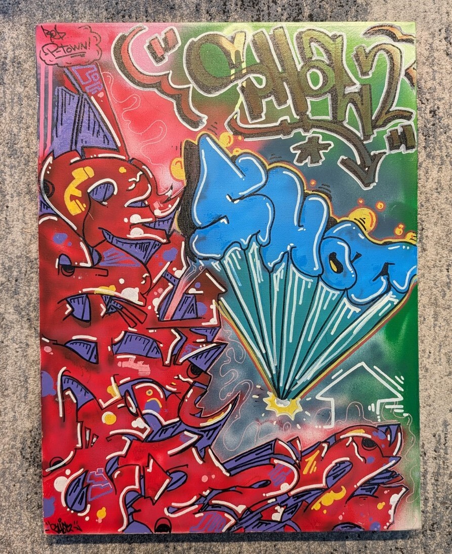 Arte Mural Chino Simple