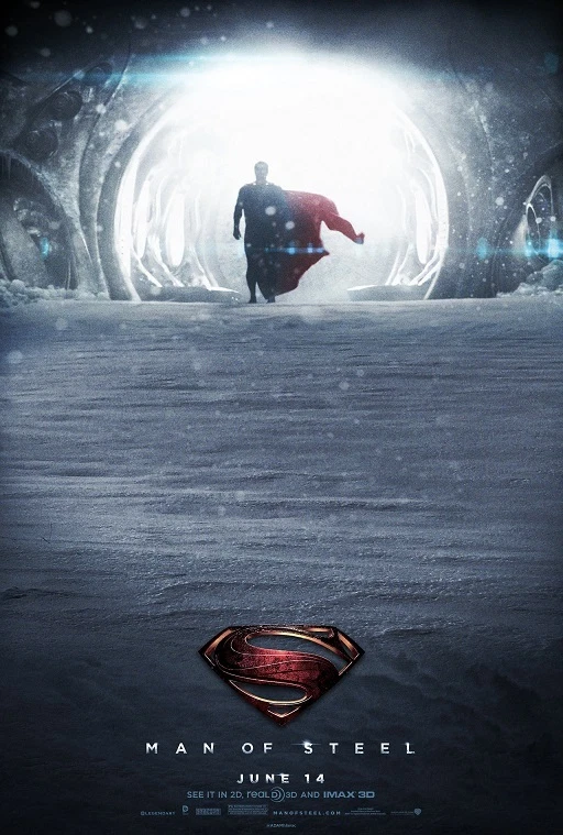 Superman Man Of Steel Official Poster