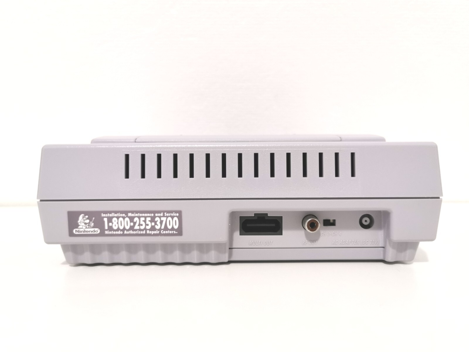 SUPER NINTENDO SNES GRAY CONSOLE, EXCELLENT CONDITION, PLEASE SEE ALL ...