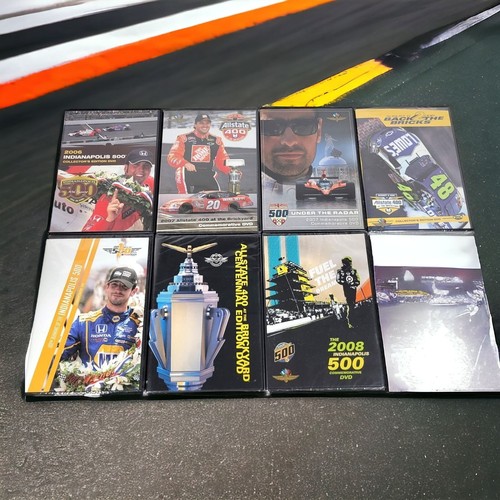 NASCAR DVDs Indianapolis Indy 500 Brickyard Lot of 7 Car Racing Race | eBay
