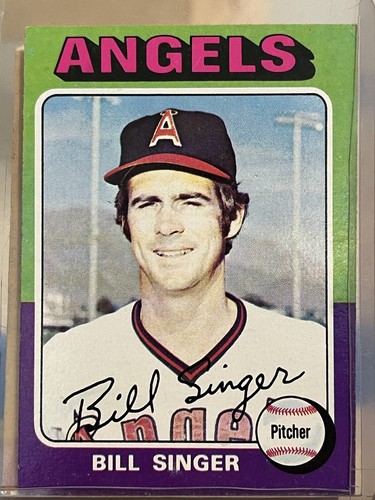 1975 Topps Baseball #40 Bill Singer Angels | eBay