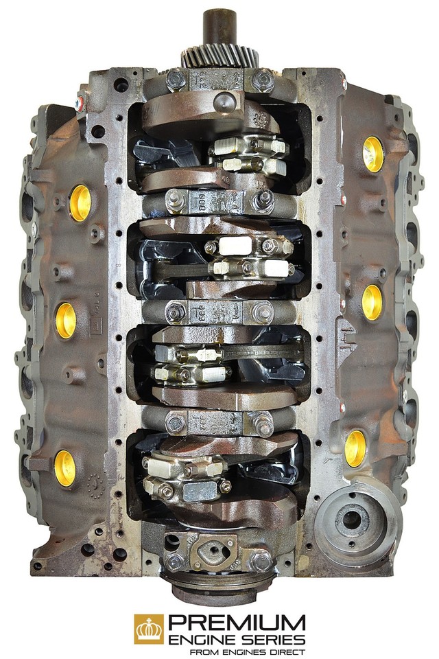 Chevrolet 454 Marine Engine 7.4 Reverse Rotation New Reman OEM ...