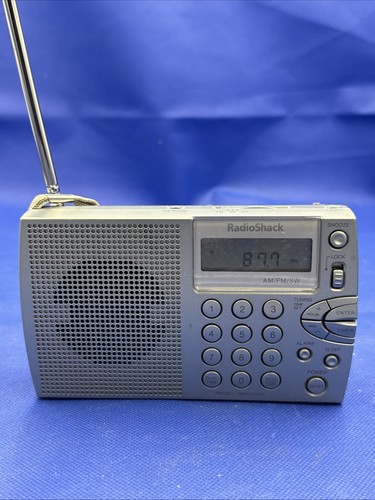 Radio Shack 20-125 AM/FM/SW Shortwave Portable Travel Radio Tested ...