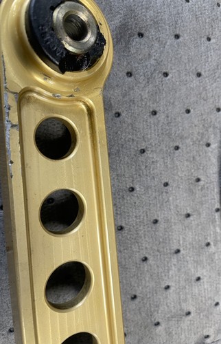 SKUNK2 GOLD REAR LOWER CONTROL ARMS FOR 1996-2000 HONDA CIVIC EK 2DR ...