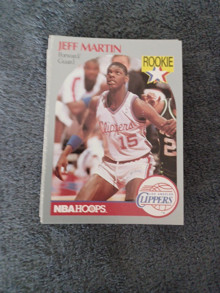 1990-91 NBA Hoops - #148 Jeff Martin (RC) | eBay