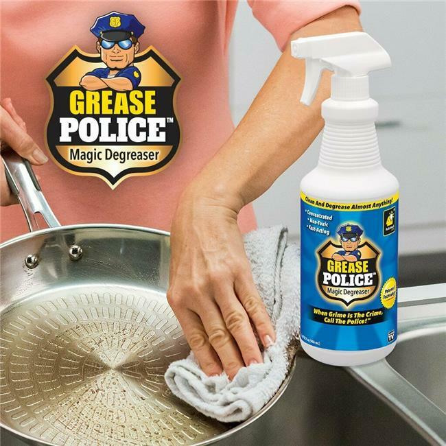Telebrands 261699 Grease Police Magic Cleaner & Degreaser