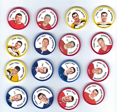 1966-67 Parkhurst Coins -Select from List. | eBay