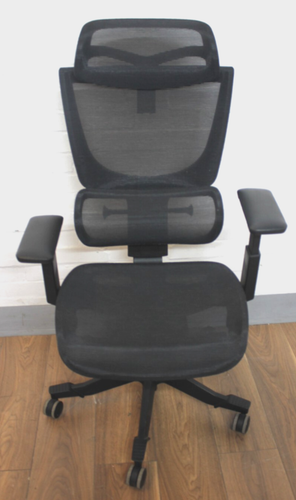Elise Mesh Operator Chair with Adjustable Headrest (£329) *USED, GOOD ...