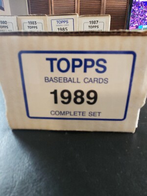 1989 Topps Baseball Set Complete 792 cards | eBay