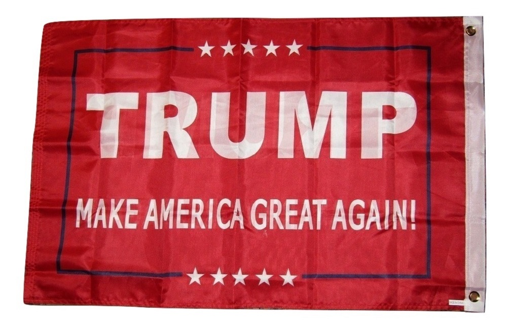 2x3 President Trump America Great Red Double Sided 2ply Flag 2'x3 ...