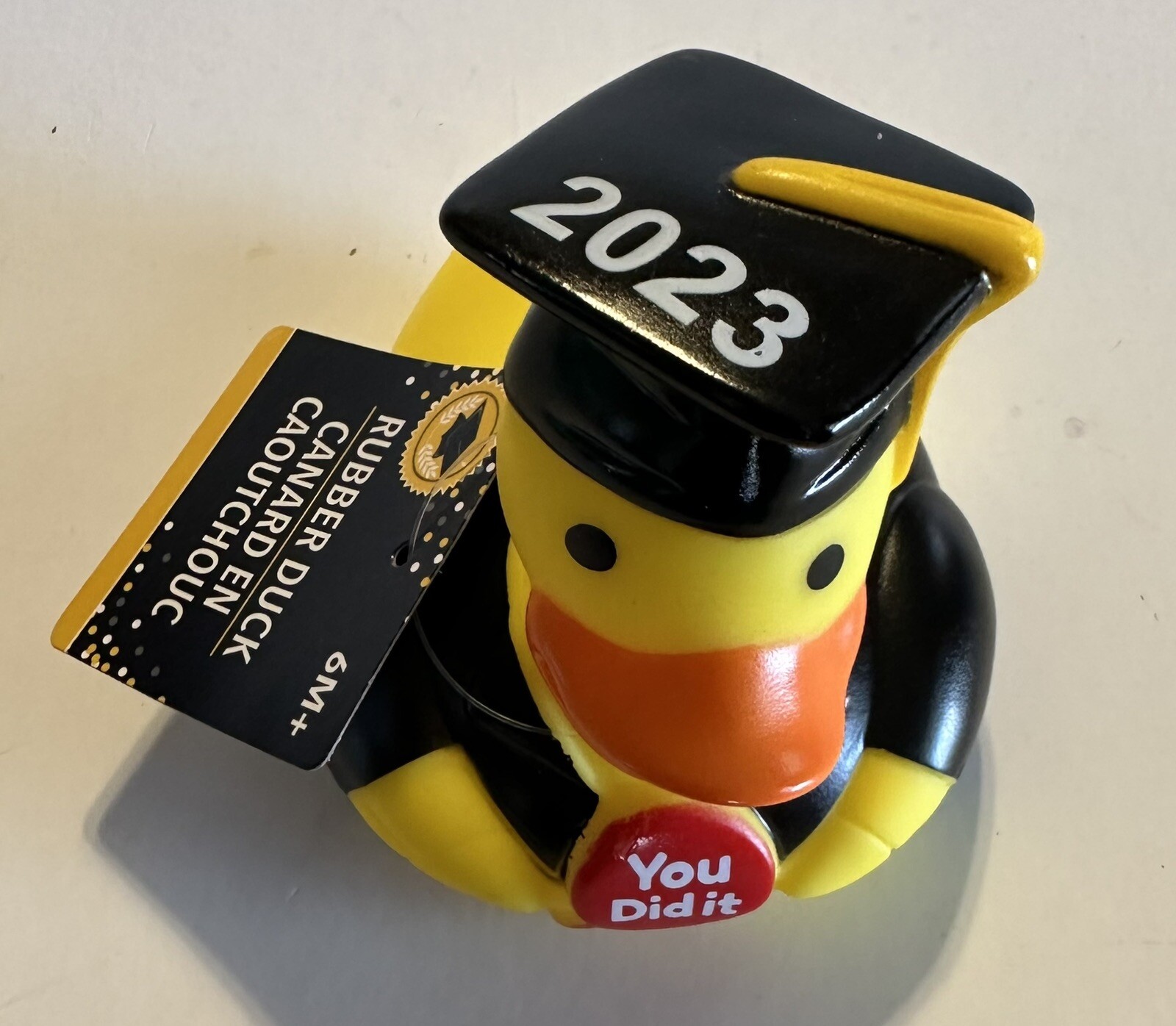 GRAD 2023 Rubber Duck with Cap, Gown & Tassel 3" New With Tag | eBay