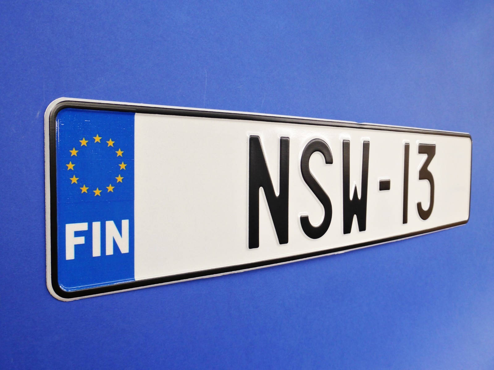 FINLAND FINNISH Custom Personalized European Car License Plate Number ...